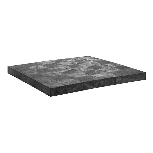 SPC Retail BMS360336 Benchmaster 36" x 36" Black Plastic Solid Top ...