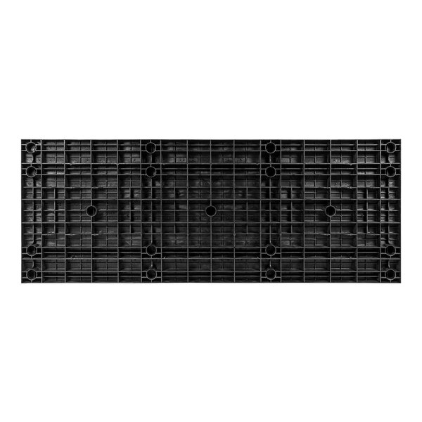 SPC Retail BMS960336 Benchmaster 96" x 36" Black Plastic Solid Top ...