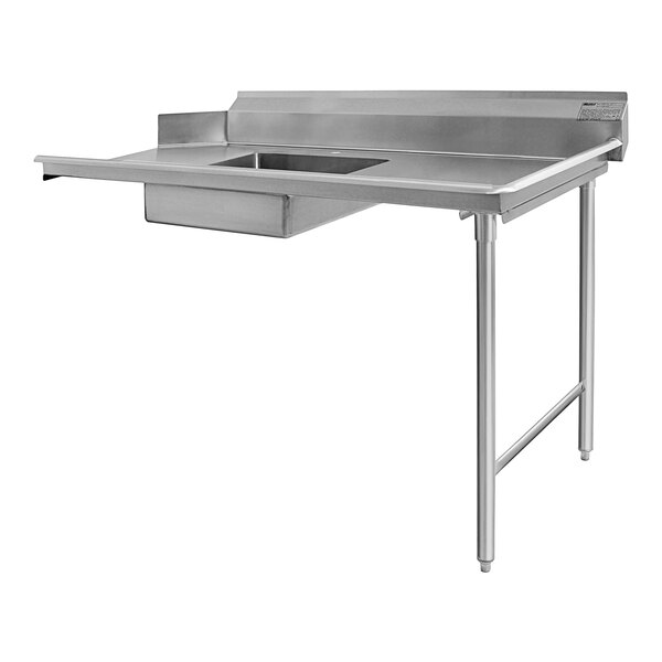 Eagle Group SDTR84164 84" Right Side 16 Gauge 430 Type Stainless Steel ...