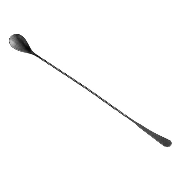 Barfly® 13 3/16" Vintage Black Japanese Style Bar Spoon M37010VBK