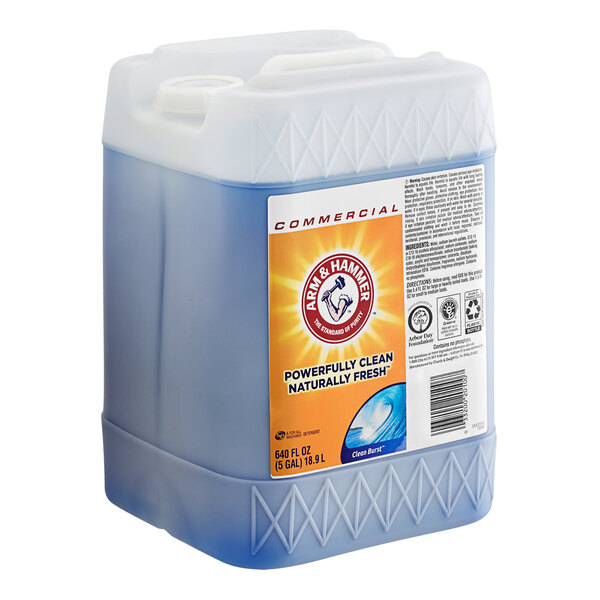Arm Hammer 33200 20100 Clean Burst 5 Gallon Liquid Laundry Detergent