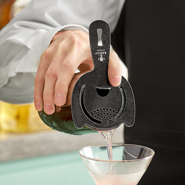 Barfly® Heavy-Duty 6" Vintage Black Hawthorne Strainer M37026VBK