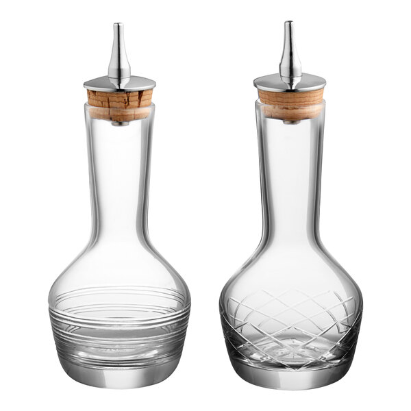 Barfly® 3 oz. Contemporary Design Glass Bitters 2-Bottle Set M37196