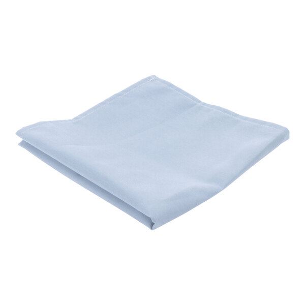 Intedge 54" x 81" Rectangular Light Blue Hemmed 65/35 Poly/Cotton Blend ...