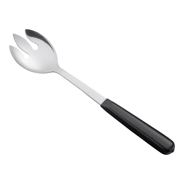 Vollrath 11 5/8" Stainless Steel Notched Basting Spoon with Black Kool ...