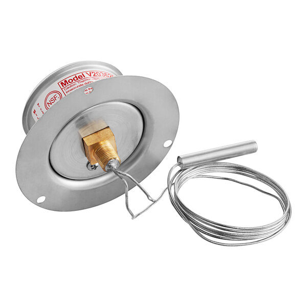 Miljoco 2" Recessed Vapor Dial Thermometer