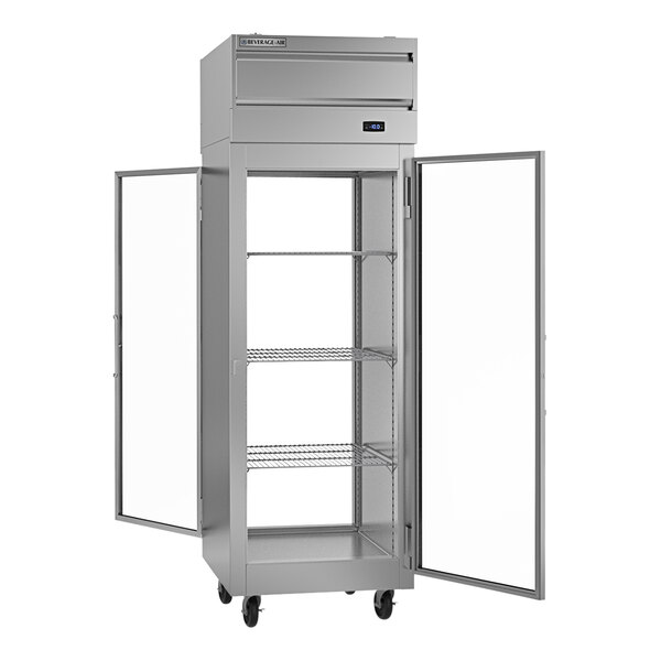 Beverage-Air P-Series PFD1HC-1BG-003 26 1/2" Top Mounted Glass Door ...
