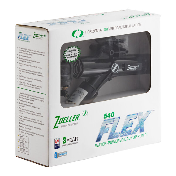 Zoeller 540-0005 Flex Water-Powered Emergency Backup Sump Pump System