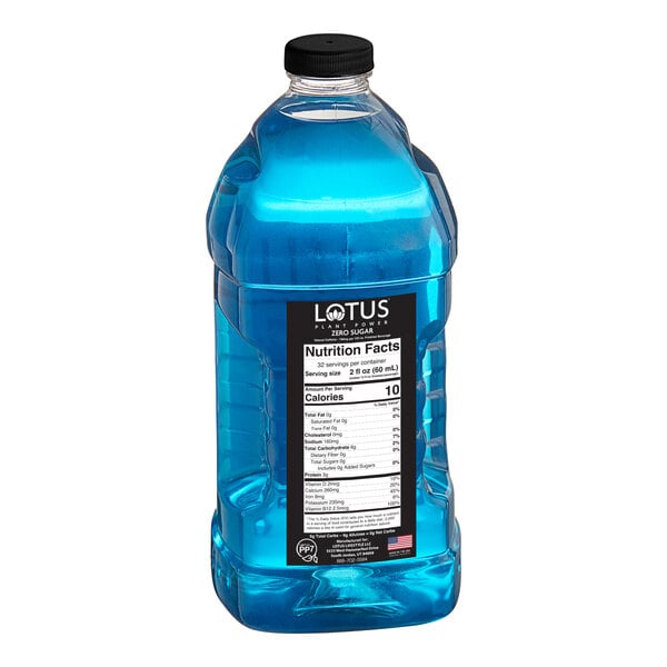 Lotus Plant Power Sugar-Free Blue Lotus 5:1 Energy Concentrate 64 fl. oz.