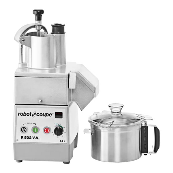 Robot Coupe R502VV Variable Speed Combination Food Processor with 6 Qt ...