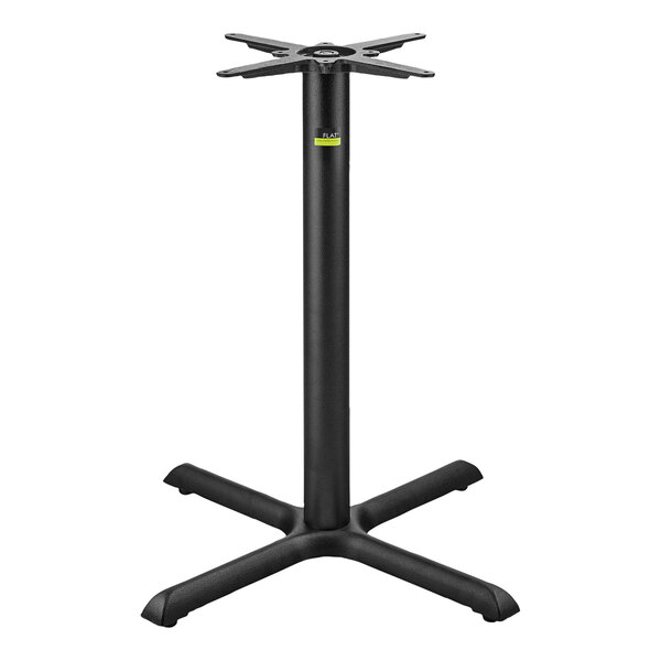 FLAT Tech KX30 30" x 30" Counter Height Self-Stabilizing Black Table Base
