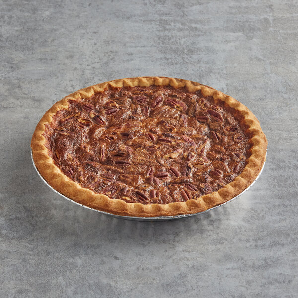 Chef Pierre Pre-Baked Southern Pecan Pie 10" - 6/Case