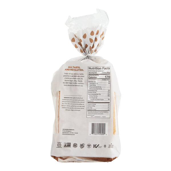 Little Northern Bakehouse Gluten-Free Wide Slice Whole Grain Bread 20 ...