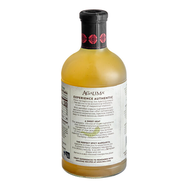 Agalima Organic Spicy Jalapeno Margarita Mix 1 Liter