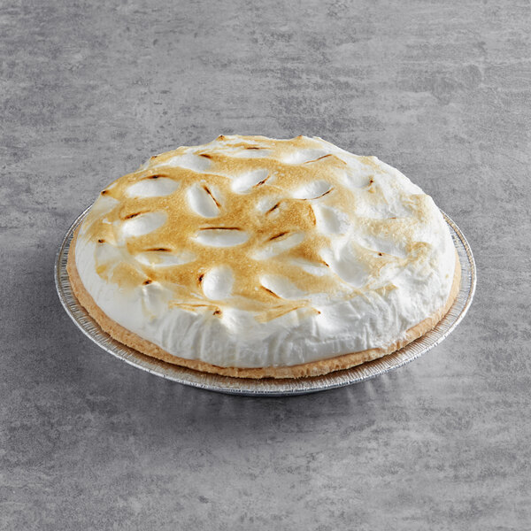 Chef Pierre Pre-Baked Gourmet Lemon Meringue Pie 10" - 4/Case