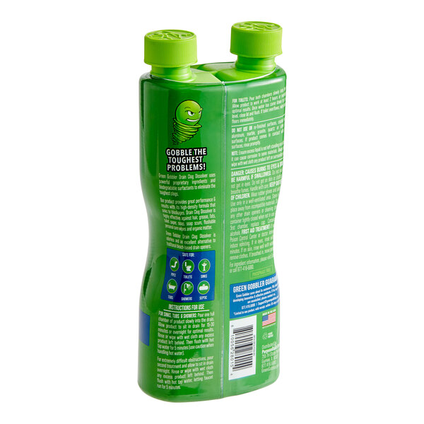 Green Gobbler G8015 31 oz. Dual Chamber Liquid Drain Clog Dissolver