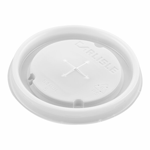 Carlisle 5109L30 Translucent Disposable Lid for Carlisle 5109 9.5 oz ...