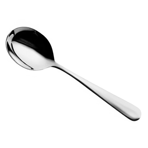 Hepp by BauscherHepp Carlton 8" 18/10 Stainless Steel Solid Serving Spoon