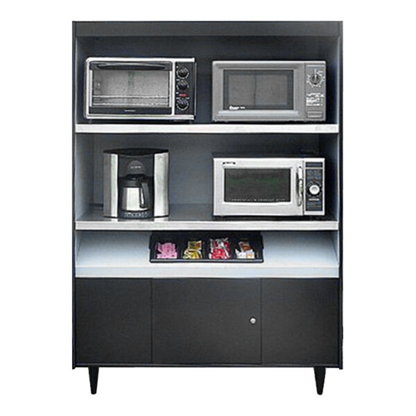 All State Manufacturing 49" x 23 1/4" x 72" Condiment Stand with Double ...