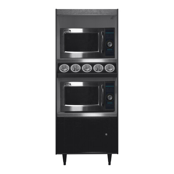 All State Manufacturing 27" x 23 1/4" x 72" Condiment Stand with Five ...