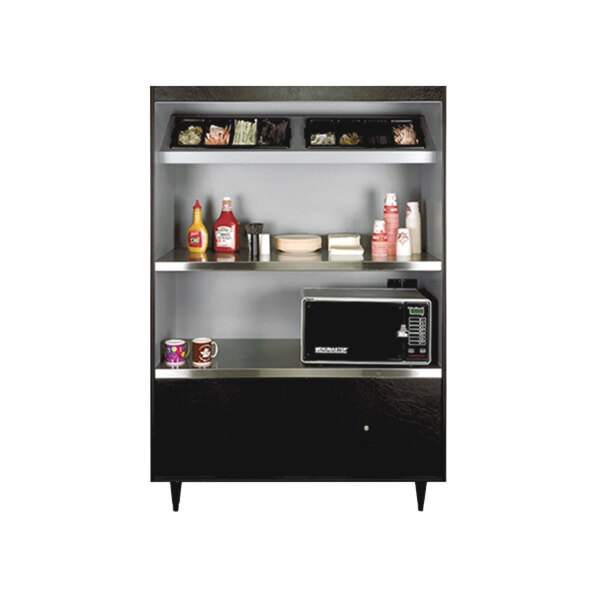 All State Manufacturing 49" x 23 1/4" x 72" Condiment Stand with Double ...