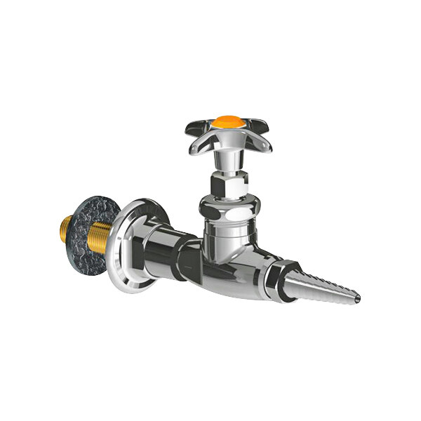 Chicago Faucets 986-937CHAGVCP Single Valve with Wall Flange and Shank ...