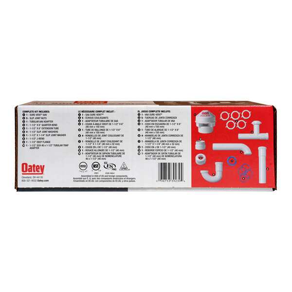 Oatey 39239 Sure-Vent 1 1/2" 20 Branch, 8 Stack DFU Air Admittance ...