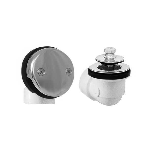 Dearborn by Oatey P9225BBG Schedule 40 PVC Chrome Finish Bath Waste and ...