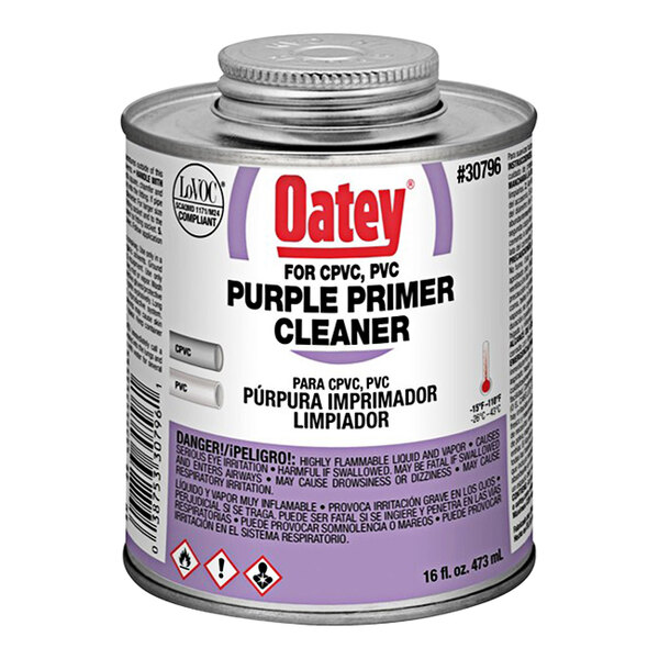 Oatey 30796 16 oz. Purple Primer / Cleaner