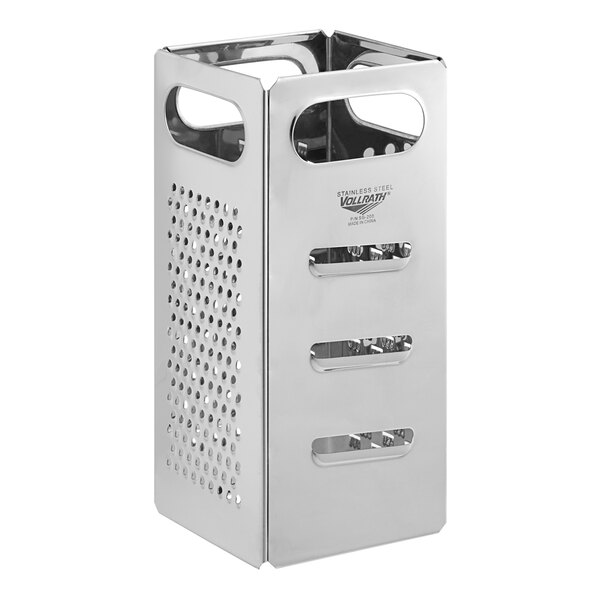 Vollrath Traex® Dripcut® 9" 4-Sided Stainless Steel Box Grater with ...