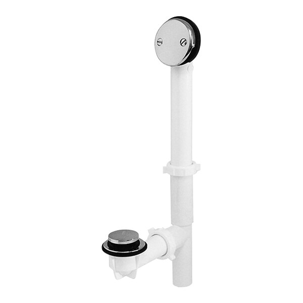 Dearborn by Oatey P9228 Plastic Chrome Finish Bath Waste and Overflow ...