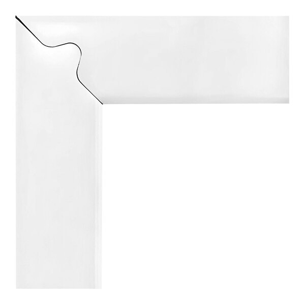 Superior Mark 2" x 6" x 6" White Corner Marking Floor Tape