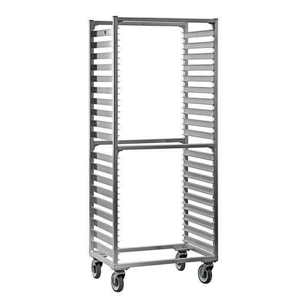 New Age 38 Pan Side Load Heavy-Duty Aluminum Bun / Sheet Pan Rack 1461S