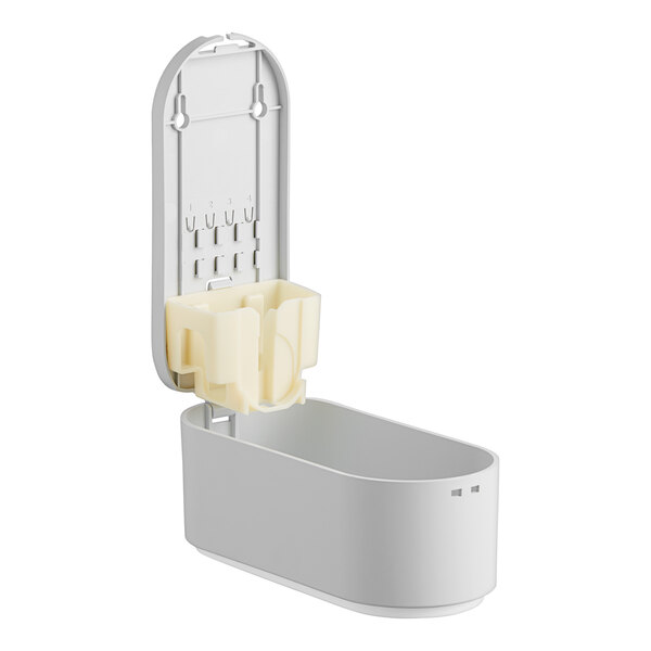 Dial Versa 17000 34055 15 oz. Light Gray Flex-Bag Pouch Manual Dispenser