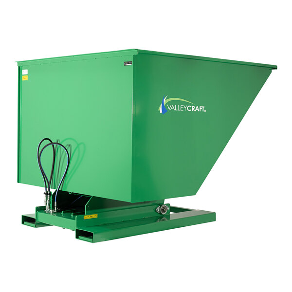 Valley Craft 2 Cubic Yard Self-Dumping Forklift-Powered Steel Hopper ...