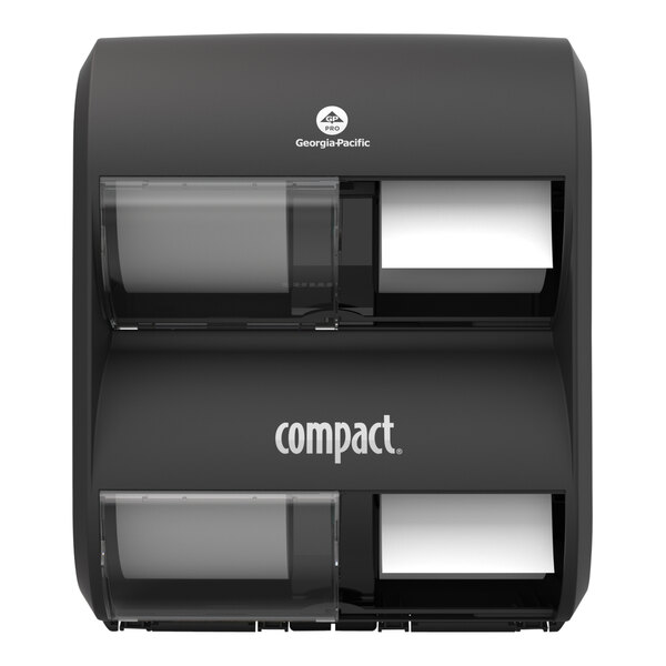 Compact by GP Pro Quad Coreless Roll High Capacity Toilet Paper Dispenser