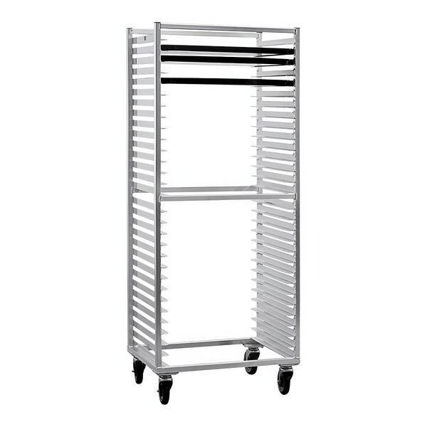 New Age 30 Pan Side Load Heavy-Duty Aluminum Bun / Sheet Pan Rack 1330S