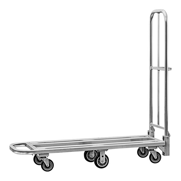 New Age 18" x 48" Folding Aluminum Platform Truck - 1,200 lb. Capacity ...