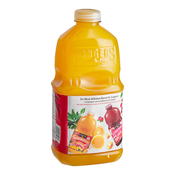 Langers Mango Mongo Juice 64 fl. oz. - 8/Case