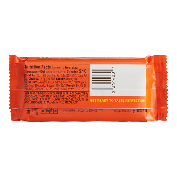 REESE'S Milk Chocolate Peanut Butter Cups 1.5 oz. - 36/Pack