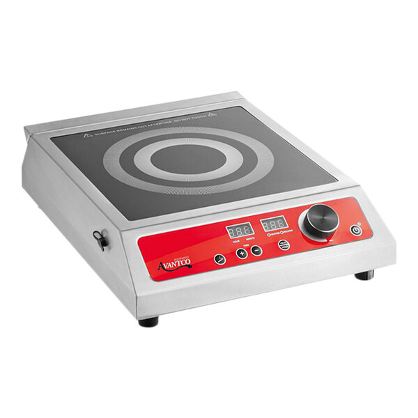 Avantco IC1800P Countertop Induction Range / Cooker with Probe - 120V ...