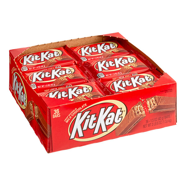 KIT KAT® Milk Chocolate Bar 1.5 oz. - 36/Pack