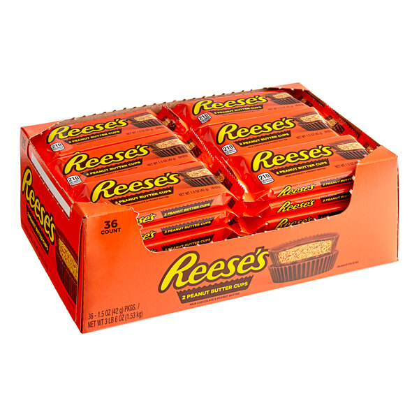 REESE'S Milk Chocolate Peanut Butter Cups 1.5 oz. - 432/Case