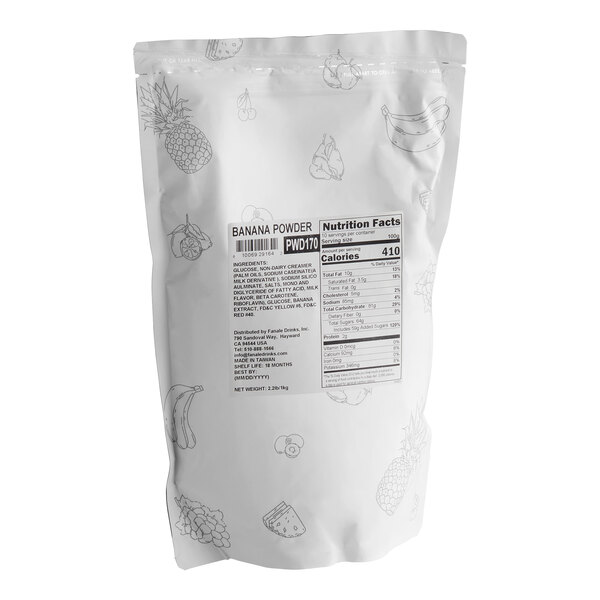 Fanale Banana Powder Mix 2.2 lb.