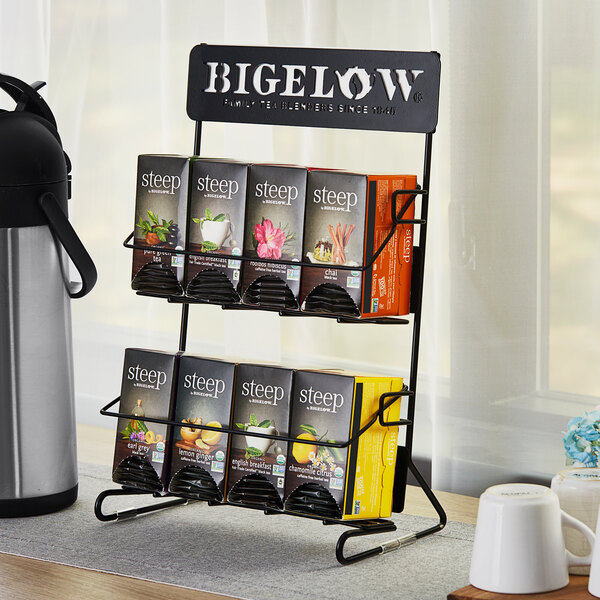 Bigelow 4 Over 4 Tea Rack / Merchandiser