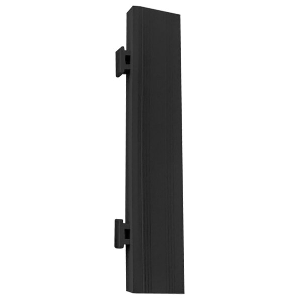 Cactus Mat 2557-CMER Poly-Lok 2 1/2" x 12" Black Vinyl Interlocking ...