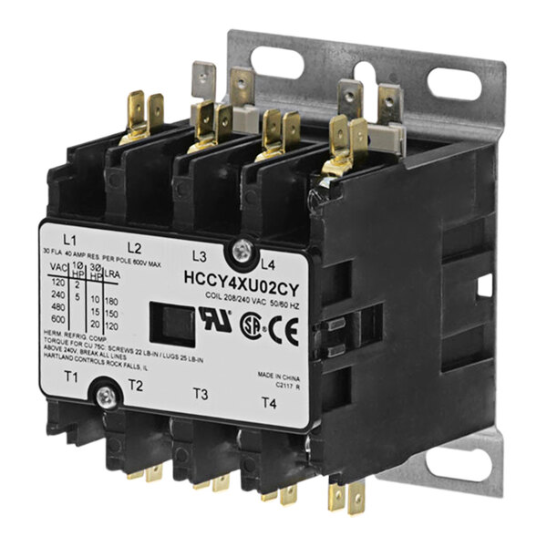 AllPoints 441075 4 Pole Contactor - 30/40A, 208/240V