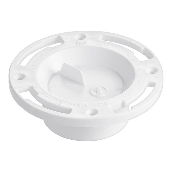 Oatey 43505 Level Fit 3" - 4" PVC Water Closet Flange with Plastic Ring ...