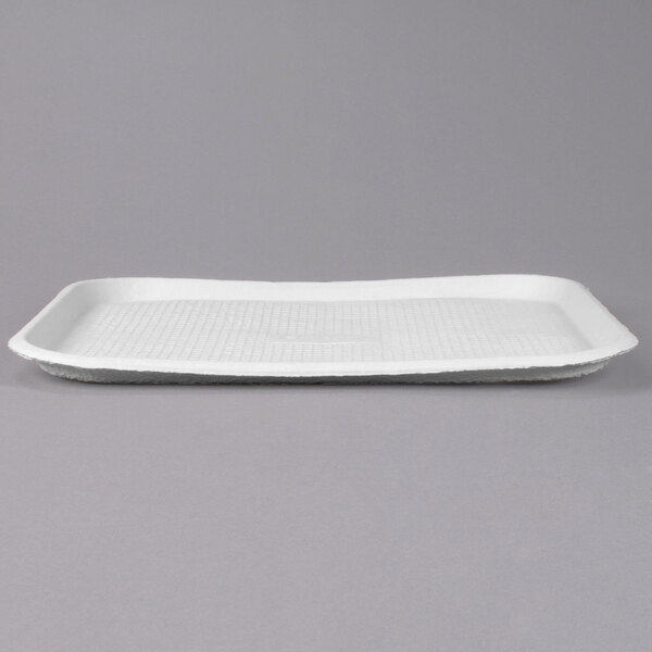 Huhtamaki Chinet 20803 Savaday 12" x 16" White Molded Fiber / Pulp ...