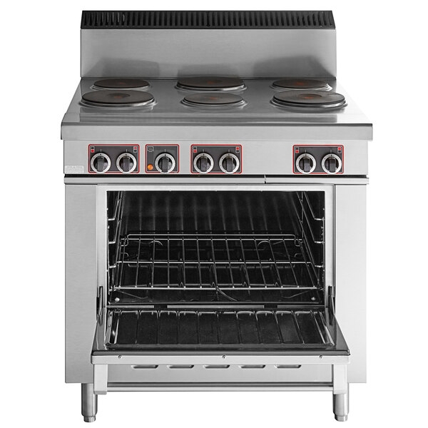 Garland SS686 Sentry Series 6 Sealed Burner Electric Restaurant Range ...